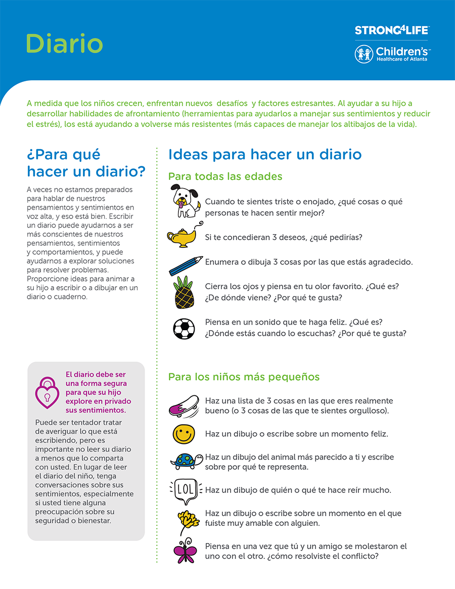 Escribir un diario | Strong4Life